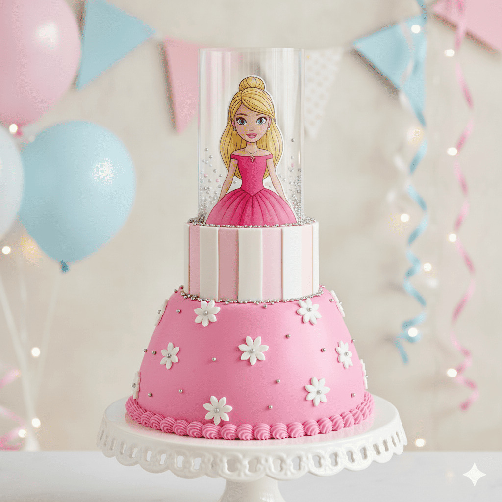 Buy Barbie Pull Me Up Cake - RS.1599